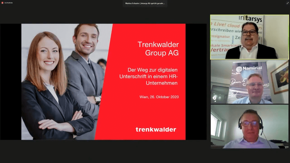 Namirial Use case Insights – Use of electronic signature at Trenkwalder ...